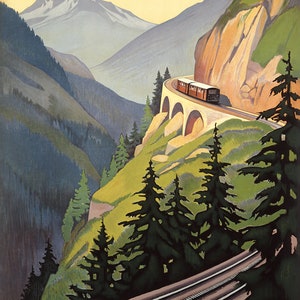 Chamonix-martigny France Travel Poster See France Poster Travel Gift ...