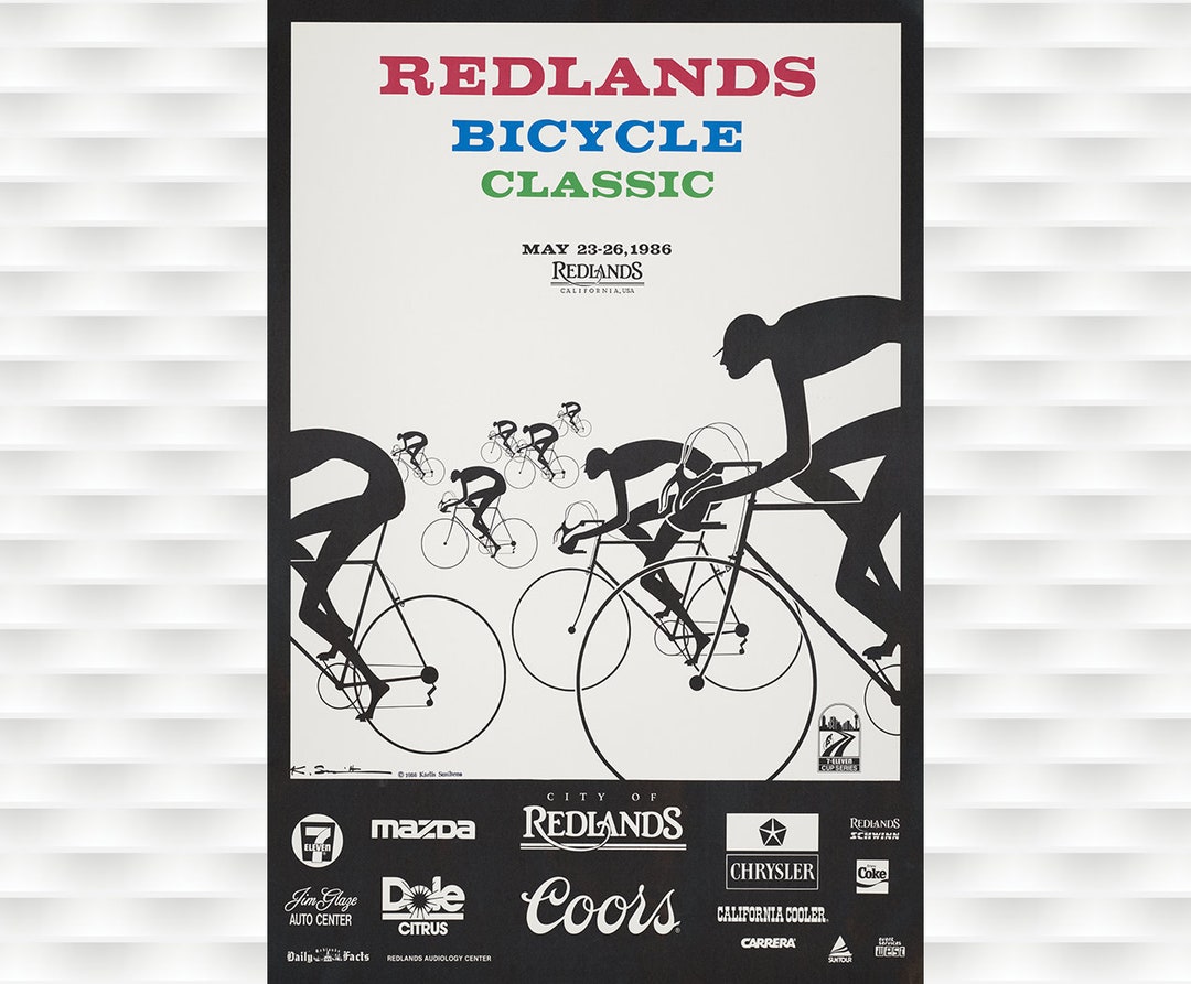 Redlands Bicycle Classic Cycling Poster Vintage Poster - Etsy