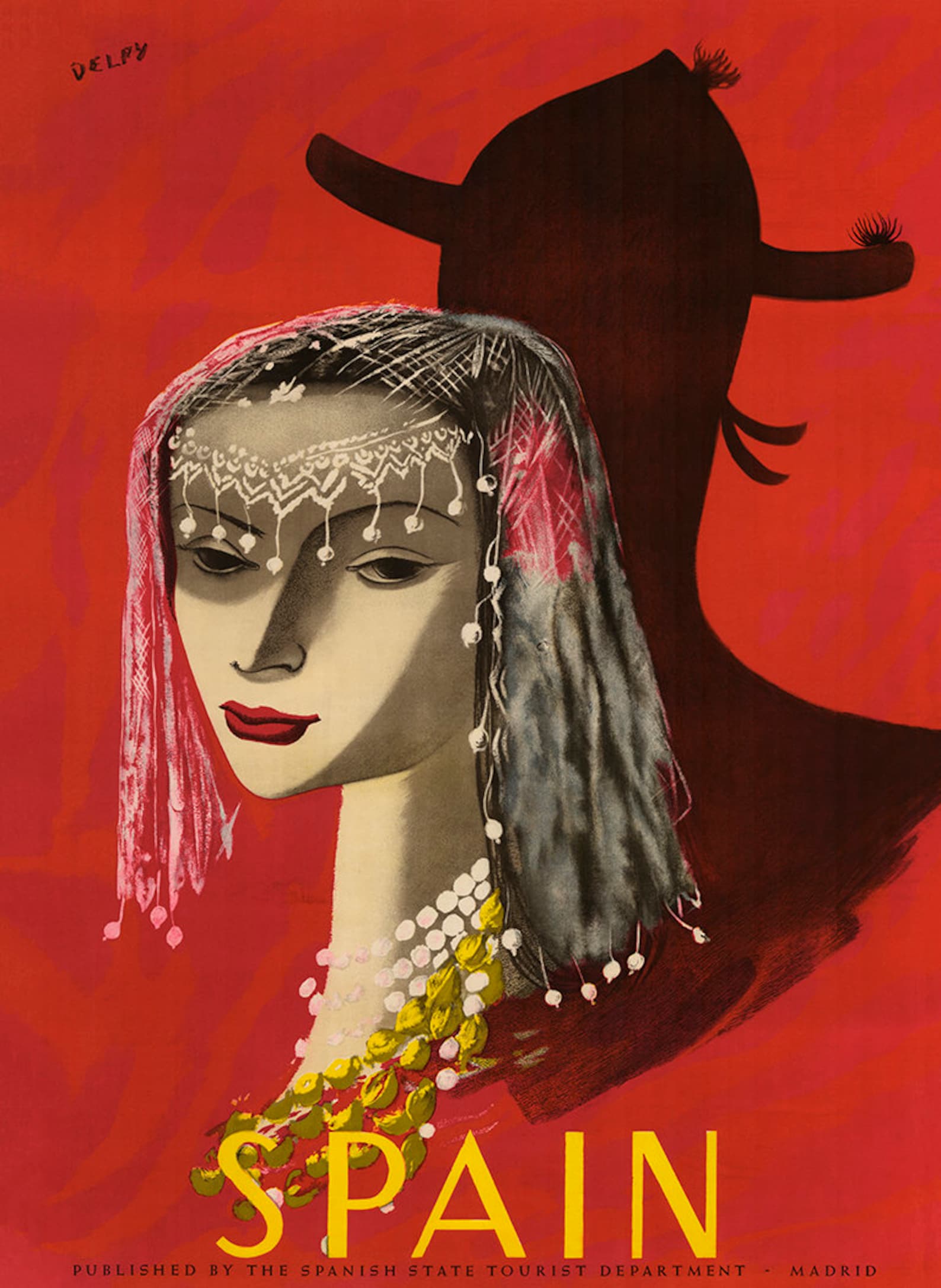 Spain Travel Poster Spanish Poster Vintage Spain Poster | Etsy