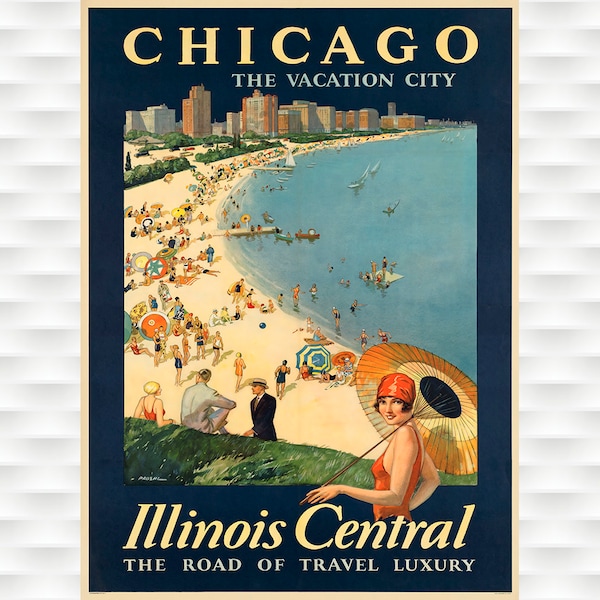 Illinois Poster - Etsy