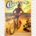 Cycles Cleveland Poster Cycling Poster Bicycle Art Vintage - Etsy