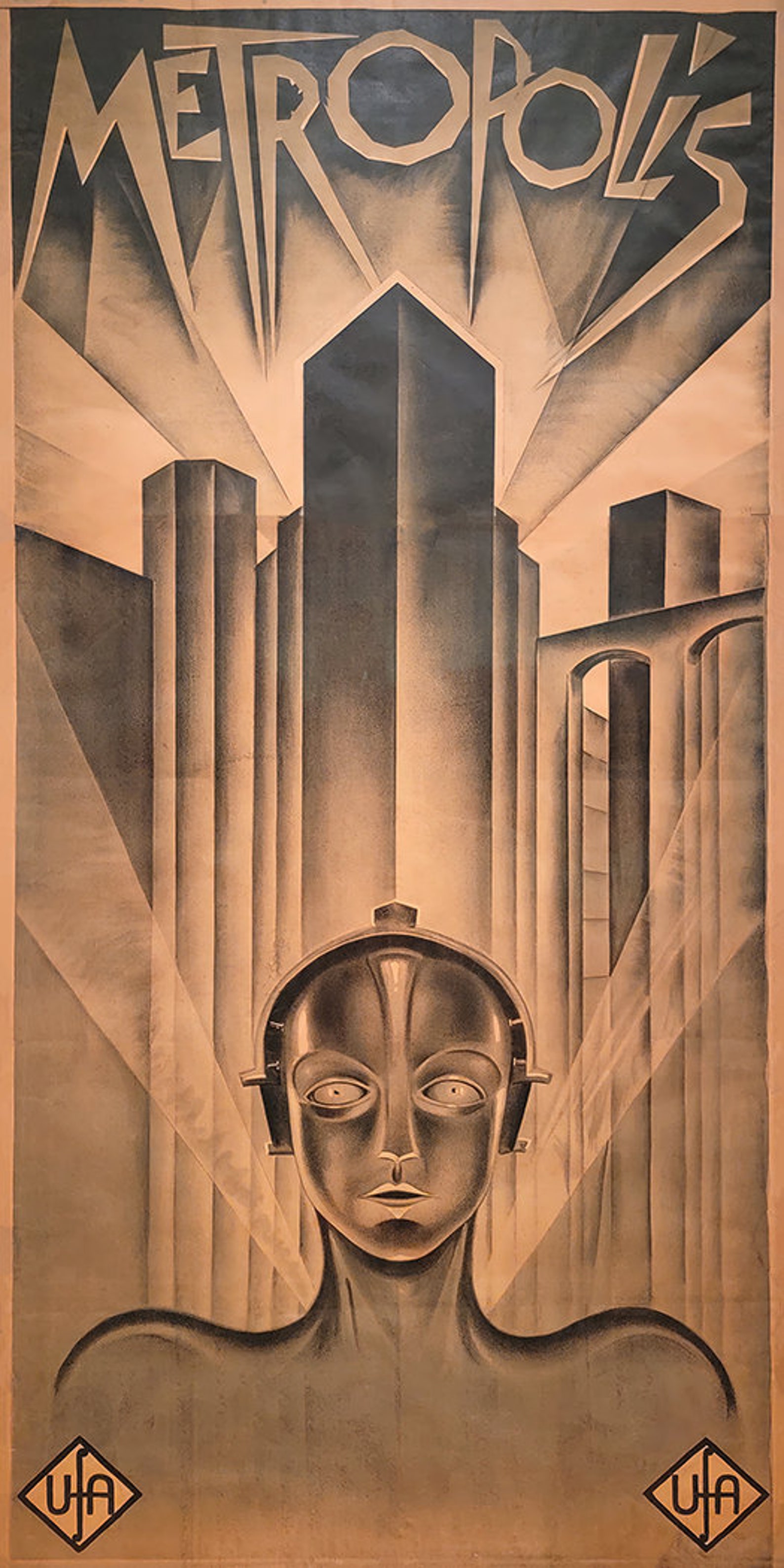 Metropolis 1927 Movie Poster Art Print Fritz Lang - Etsy