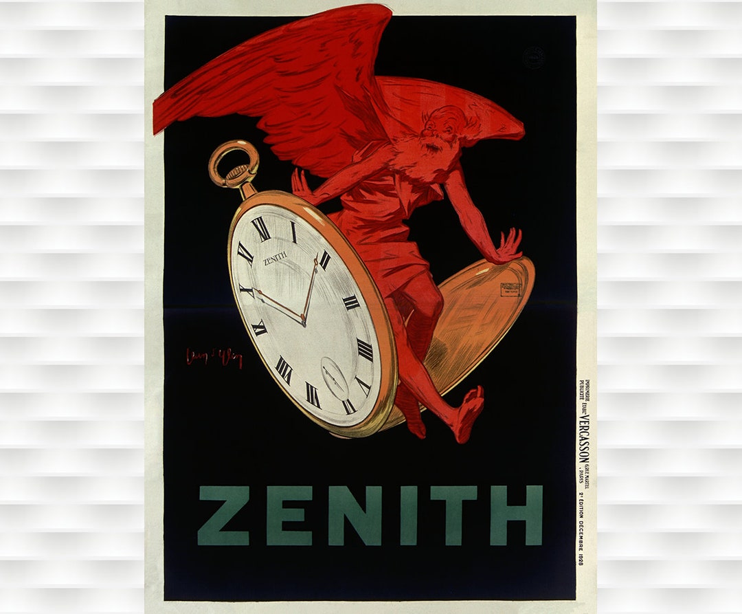 Zenith Watch Poster - Etsy