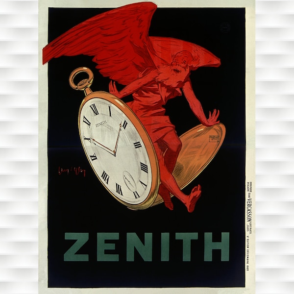 Zenith Watch Poster - Etsy