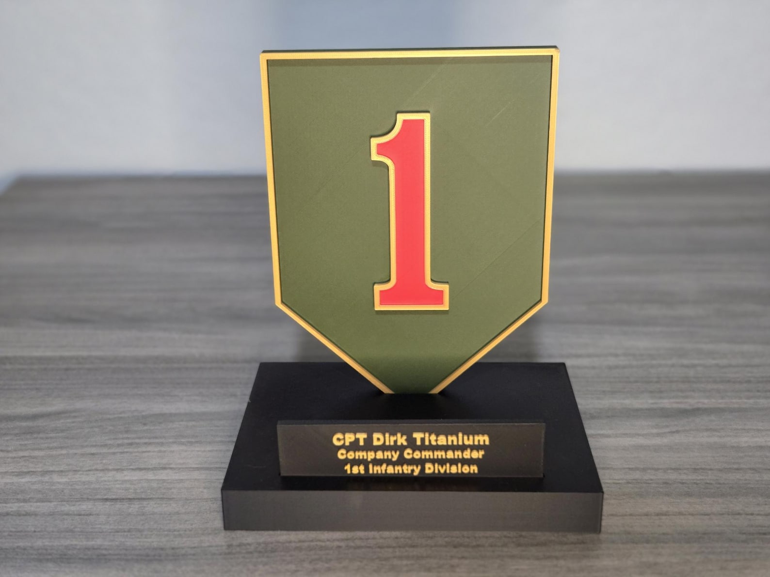 Personalized US ARMY Unit Insignia Plaque | Military Gift | PCS Gift - Etsy