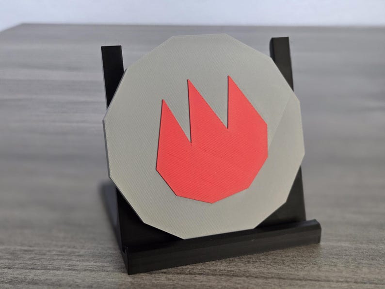 OSRS Elemental Runes Coaster W/ Holder | Set of 4 | Old School ...