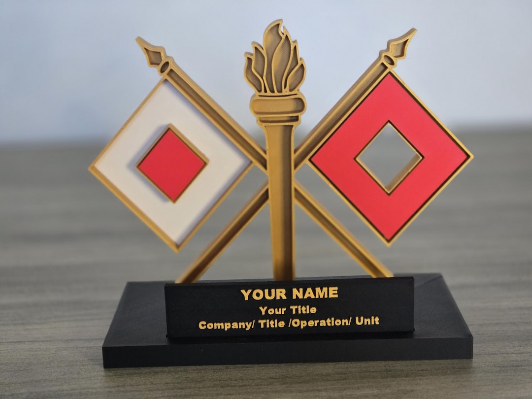 US Army Signal Plaque | Custom Military Gift - Etsy Australia