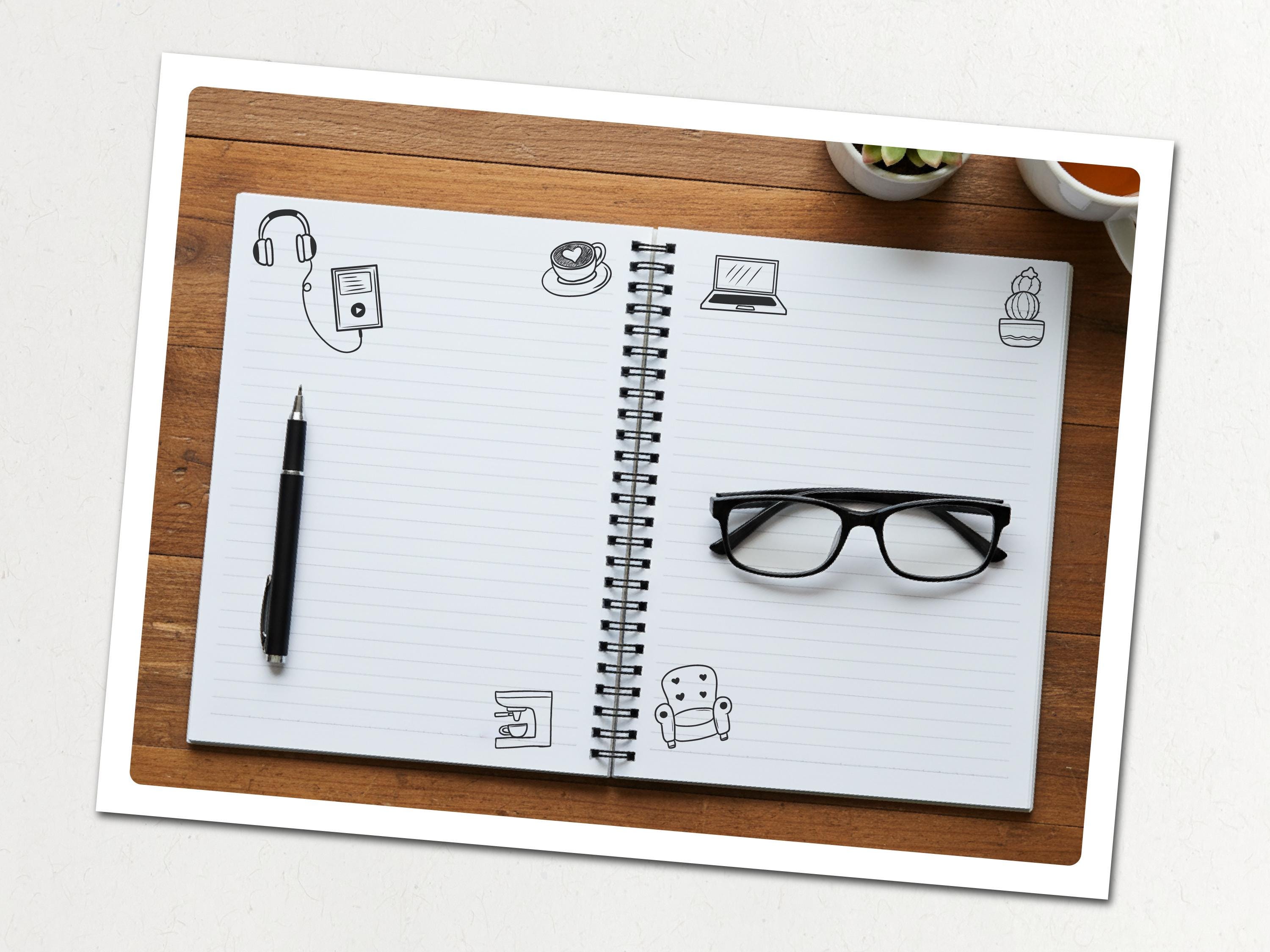 Everyday Stuff Doodle Clipart Bundle | 40 Hand-drawn Items Set SVG PNG ...