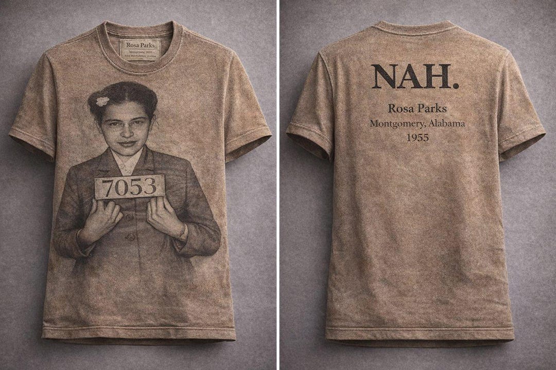 NAH. Rosa Parks 7053 Statement Shirt | Civil Rights Hoodie | Crop Top ...