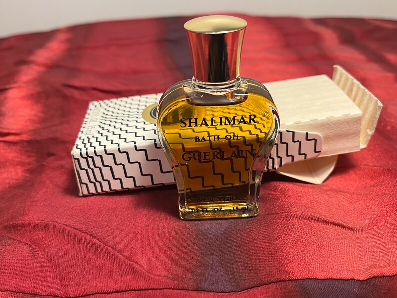 Vtg Guerlain Shalimar Bath Oil W Box, 15ml 0.5oz 773-S - Etsy