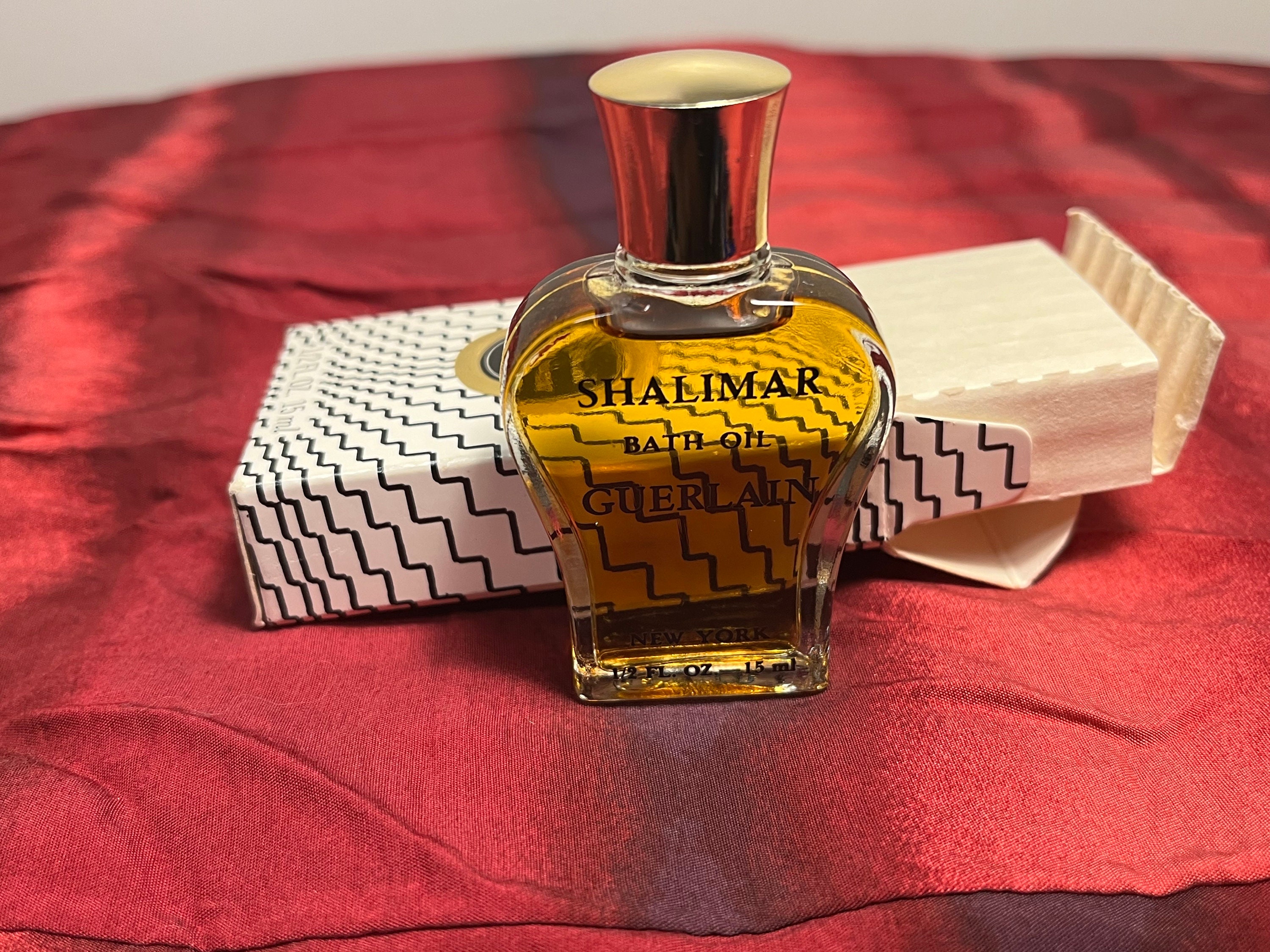 Vtg Guerlain Shalimar Bath Oil W Box, 15ml 0.5oz 773-S - Etsy