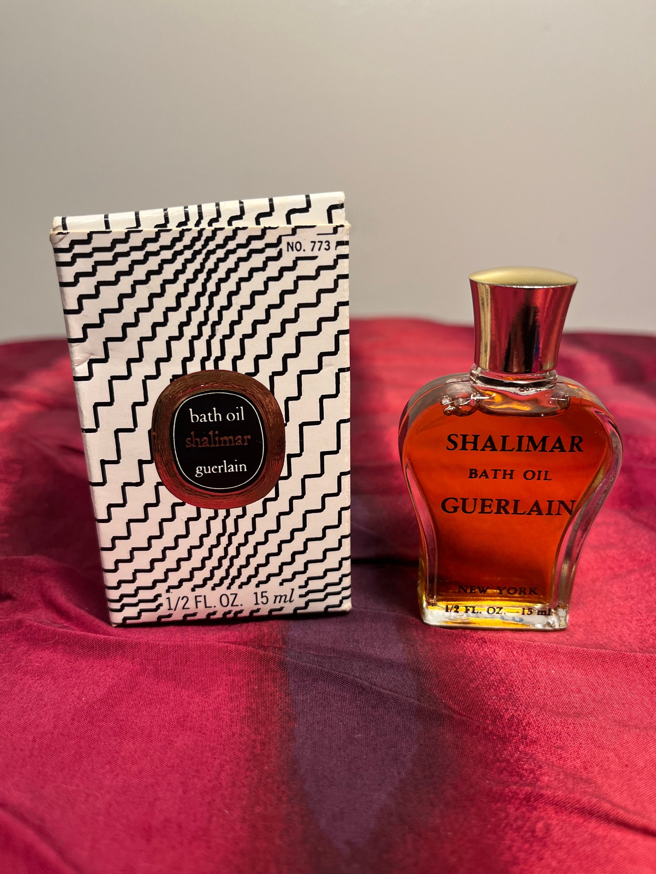 Vtg Guerlain Shalimar Bath Oil W Box, 15ml 0.5oz 773-S - Etsy