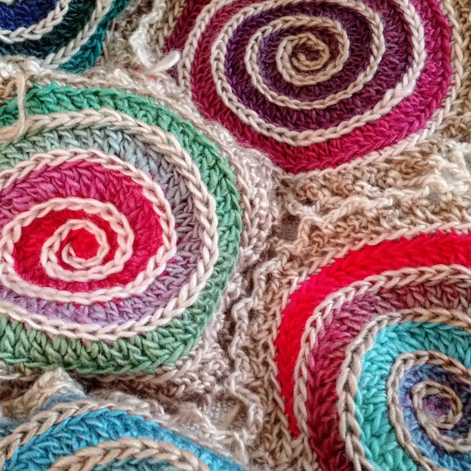 When Alice Fell-spiral Construction. Photo Tutorial and Crochet Pattern ...