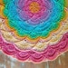 Flower Puddles Mandala Blanket Crochet Pattern - Etsy