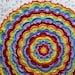Flower Puddles Mandala Blanket Crochet Pattern - Etsy