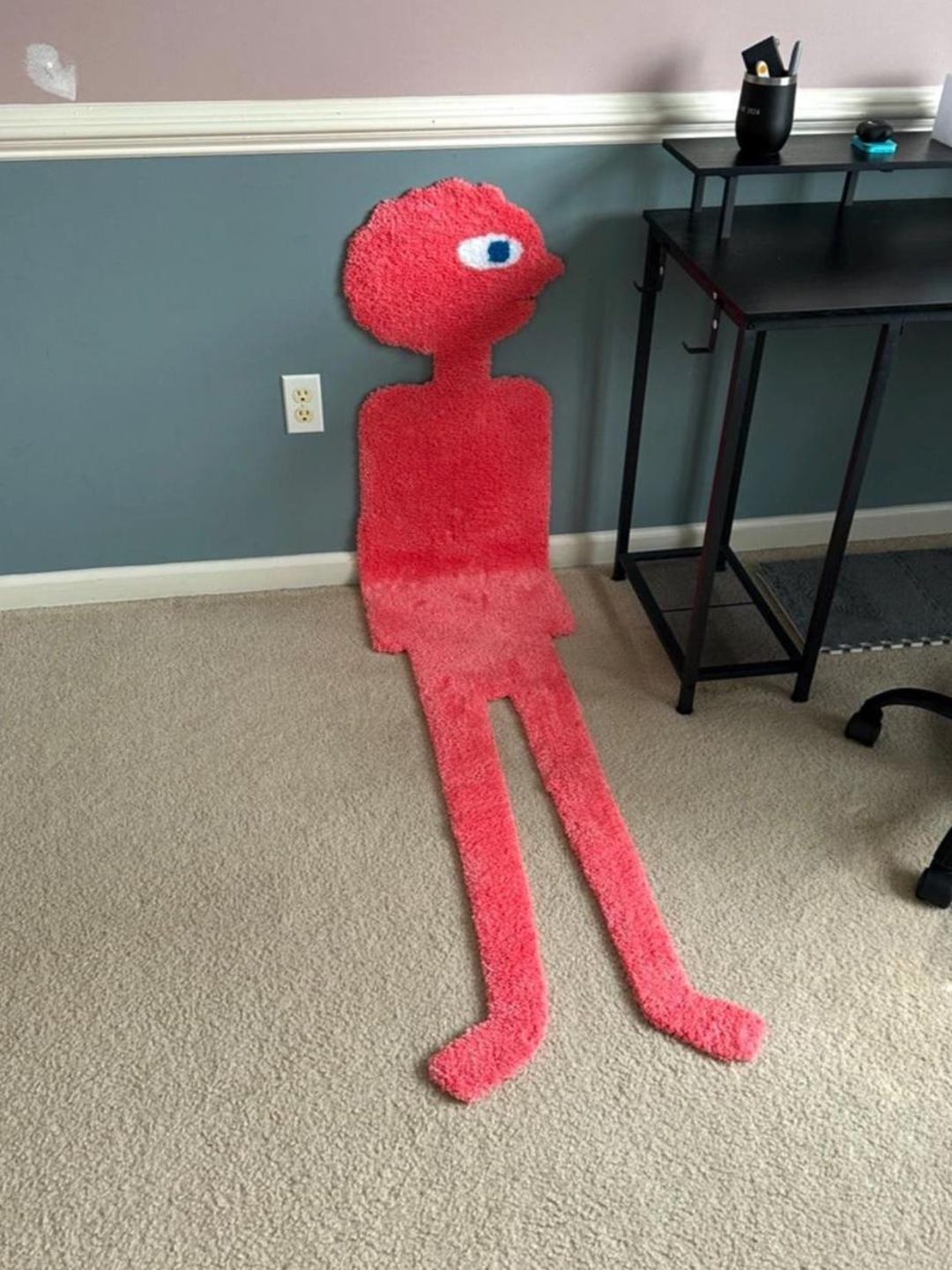 Prismo Rug - 6FT TALL - Adventure Time, Handmade, Christmas Gift Decor ...