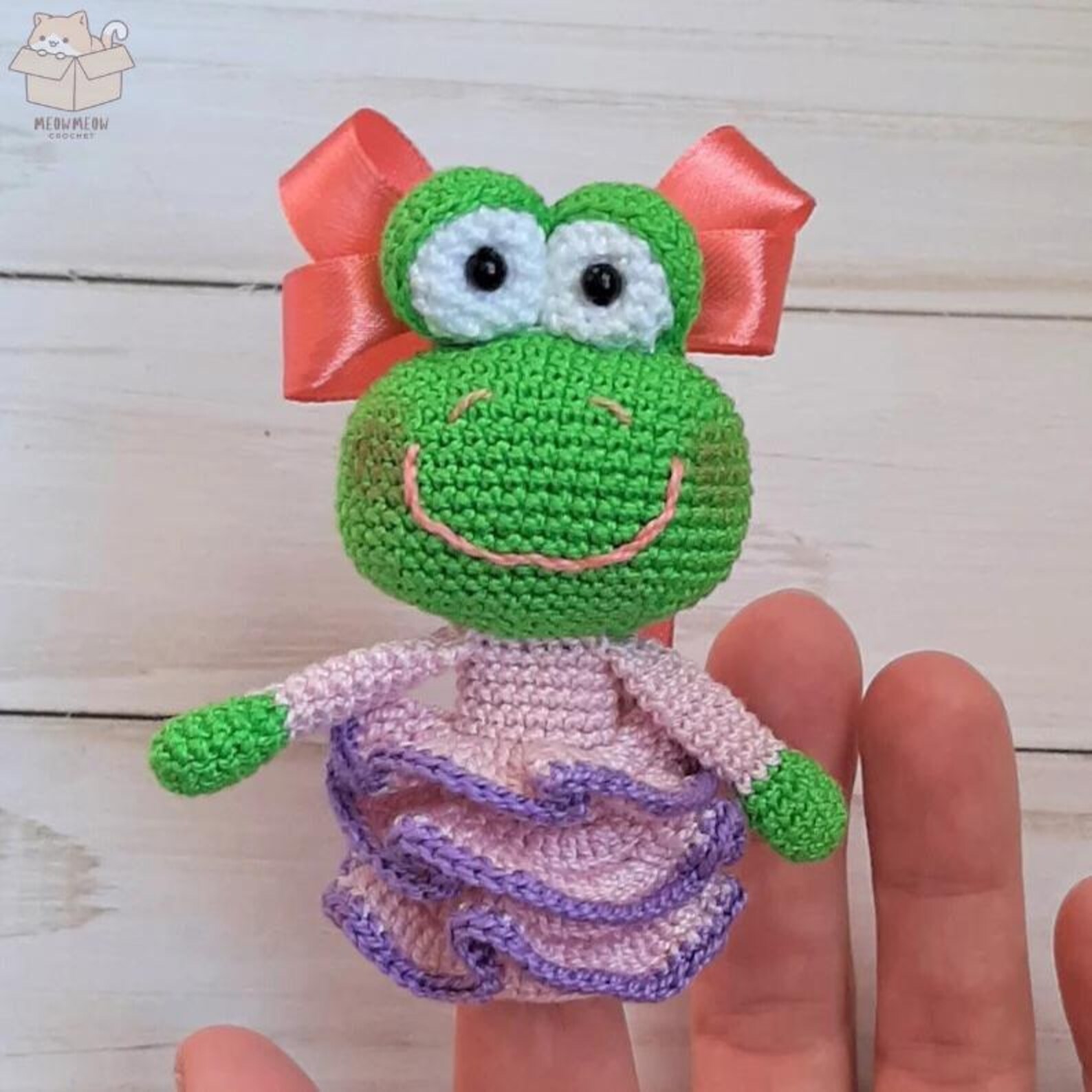The Little House Finger Puppets Crochet Pattern Allows You to Use the ...