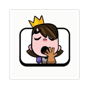Clash Royale Princess Emote - Etsy