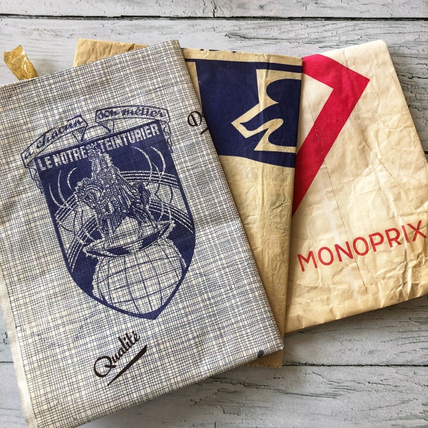 Vintage Paper Bag - Etsy