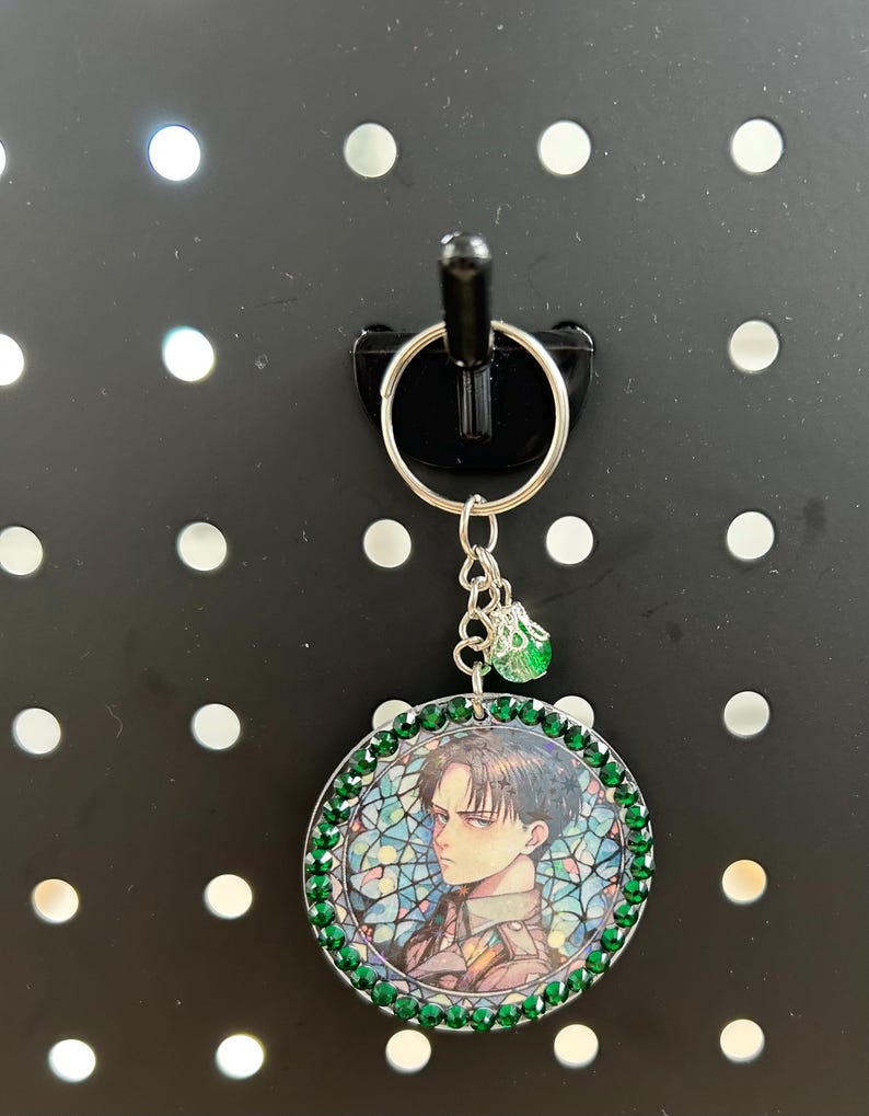AOT Levi Ackerman Keychain - Etsy
