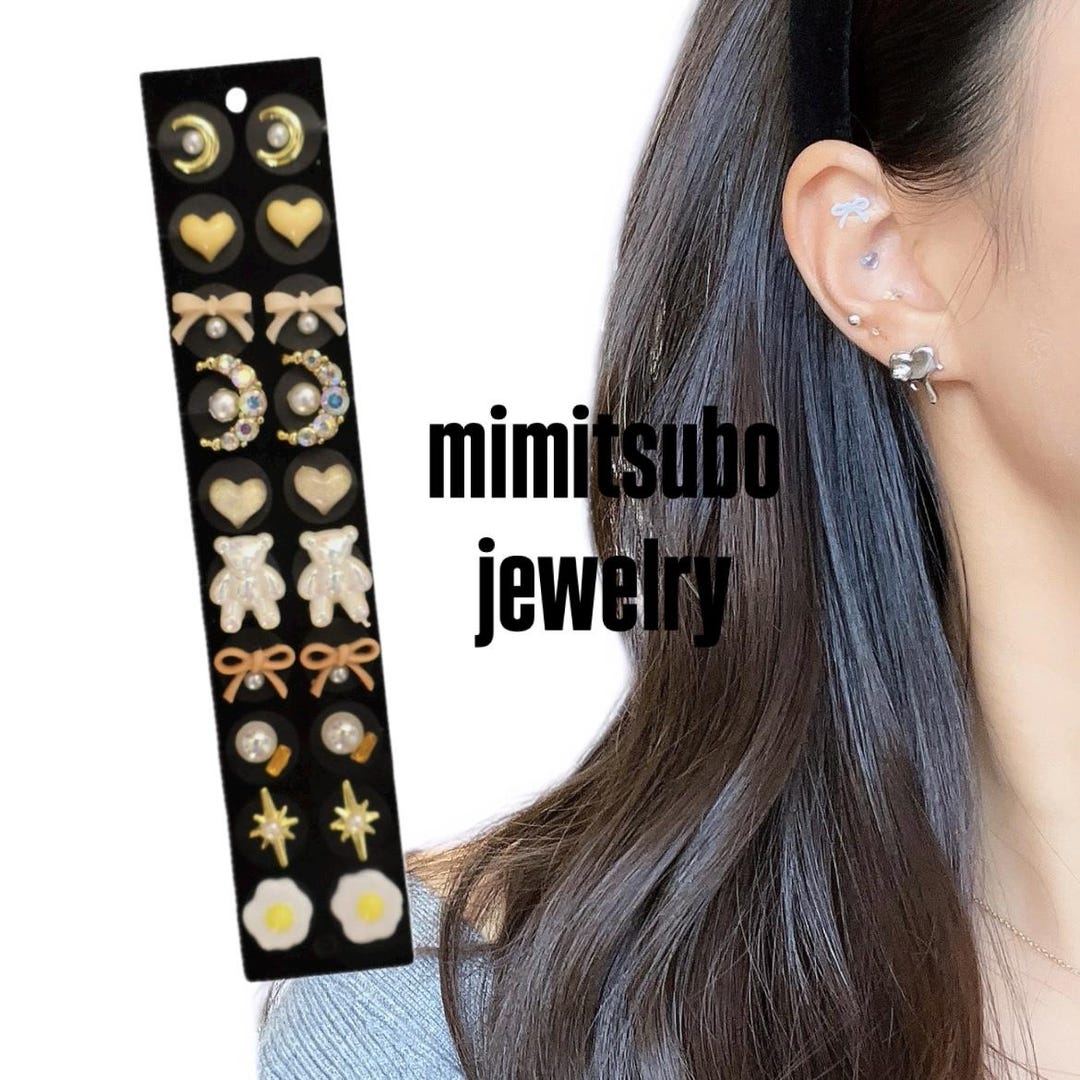 Titanium Ear Acupuncture Points, Ear Acupuncture Jewelry, Ear ...
