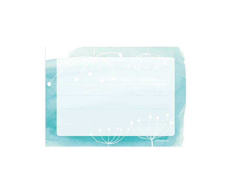 Blue Address Labels Shipping Label Blank Stickers Mailing - Etsy