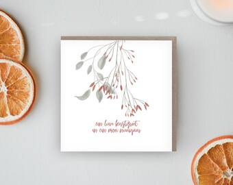 Spanish Holiday Card - Etsy