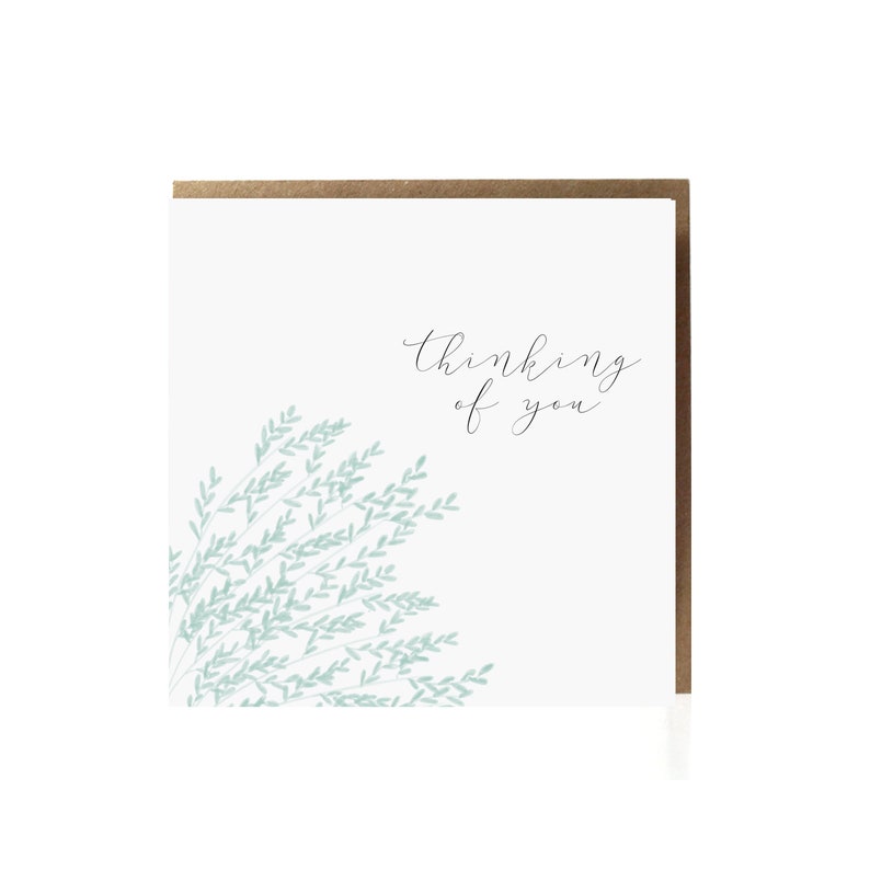 Thinking of You Card, Consolation Condolences Mourning Grieving ...
