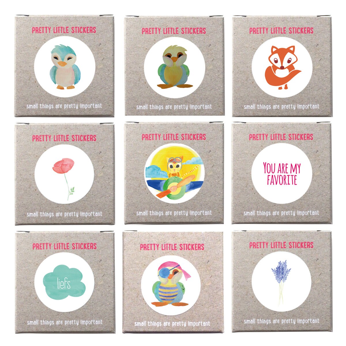 Lots of Love Stickers, Aqua, Green, School Stickers, Cute Snail Mail ...