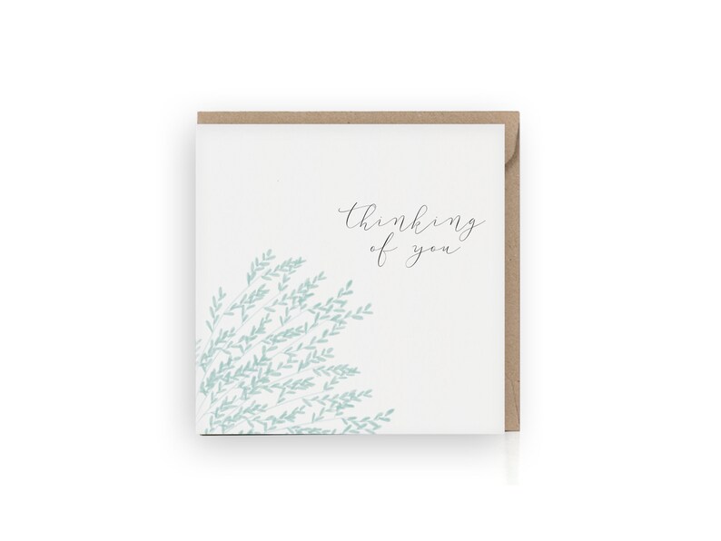 Thinking of You Card, Consolation Condolences Mourning Grieving ...