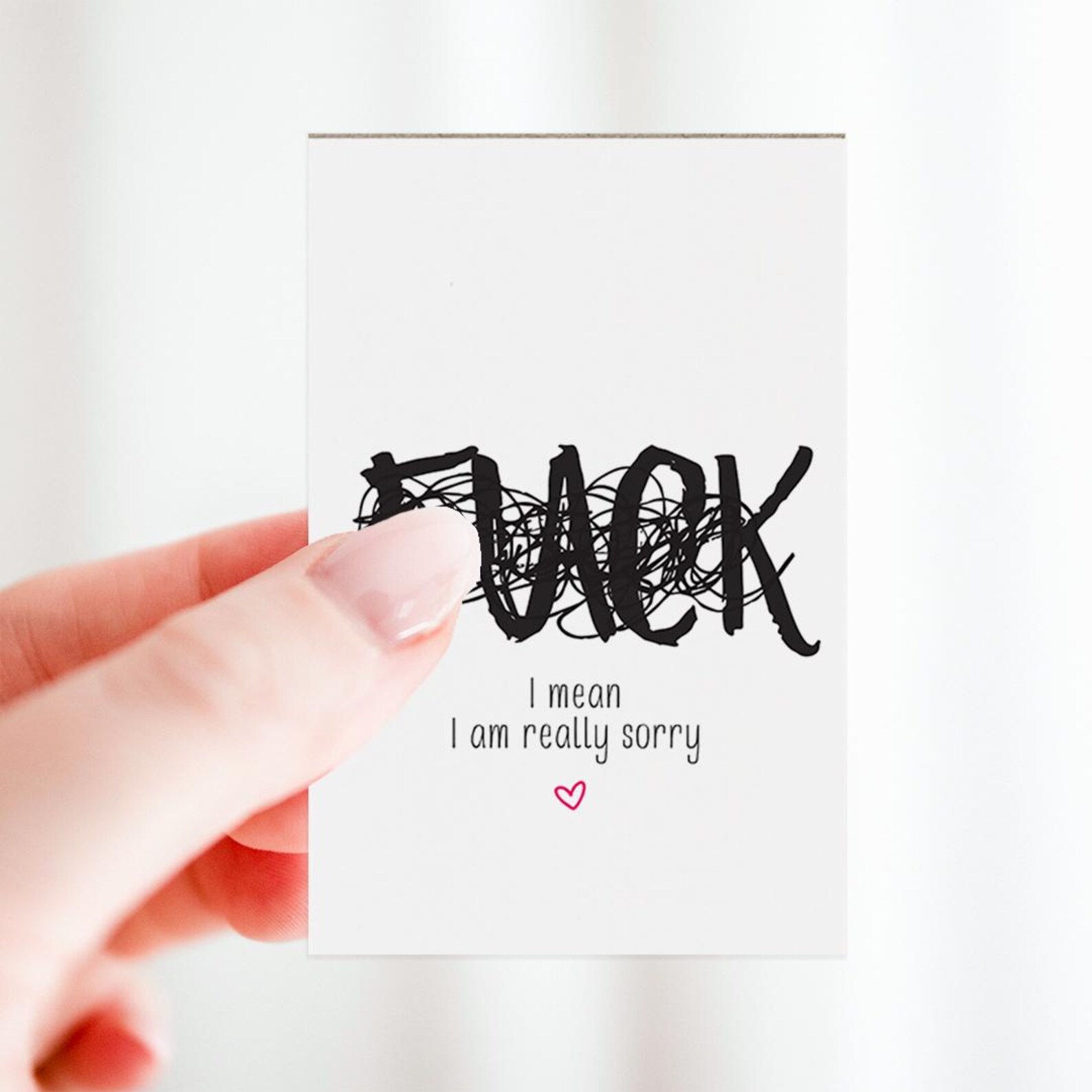 I Am Sorry Card, Sorry Gift Cards, Present, Tags, Hang Tag, Small Card ...