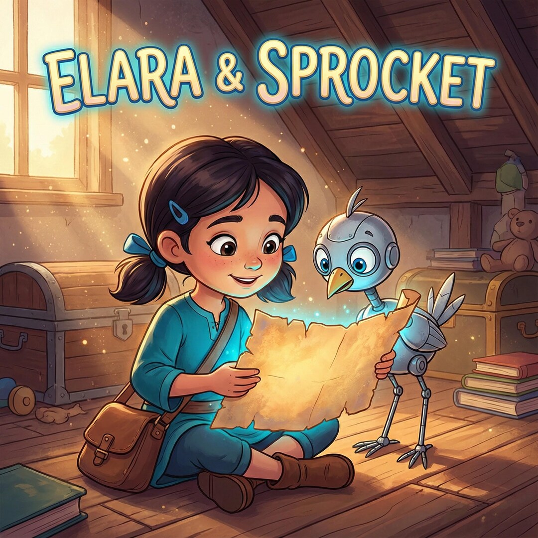 Elara and the Map to Everglow Garden Magical Adventure Picture Book for ...