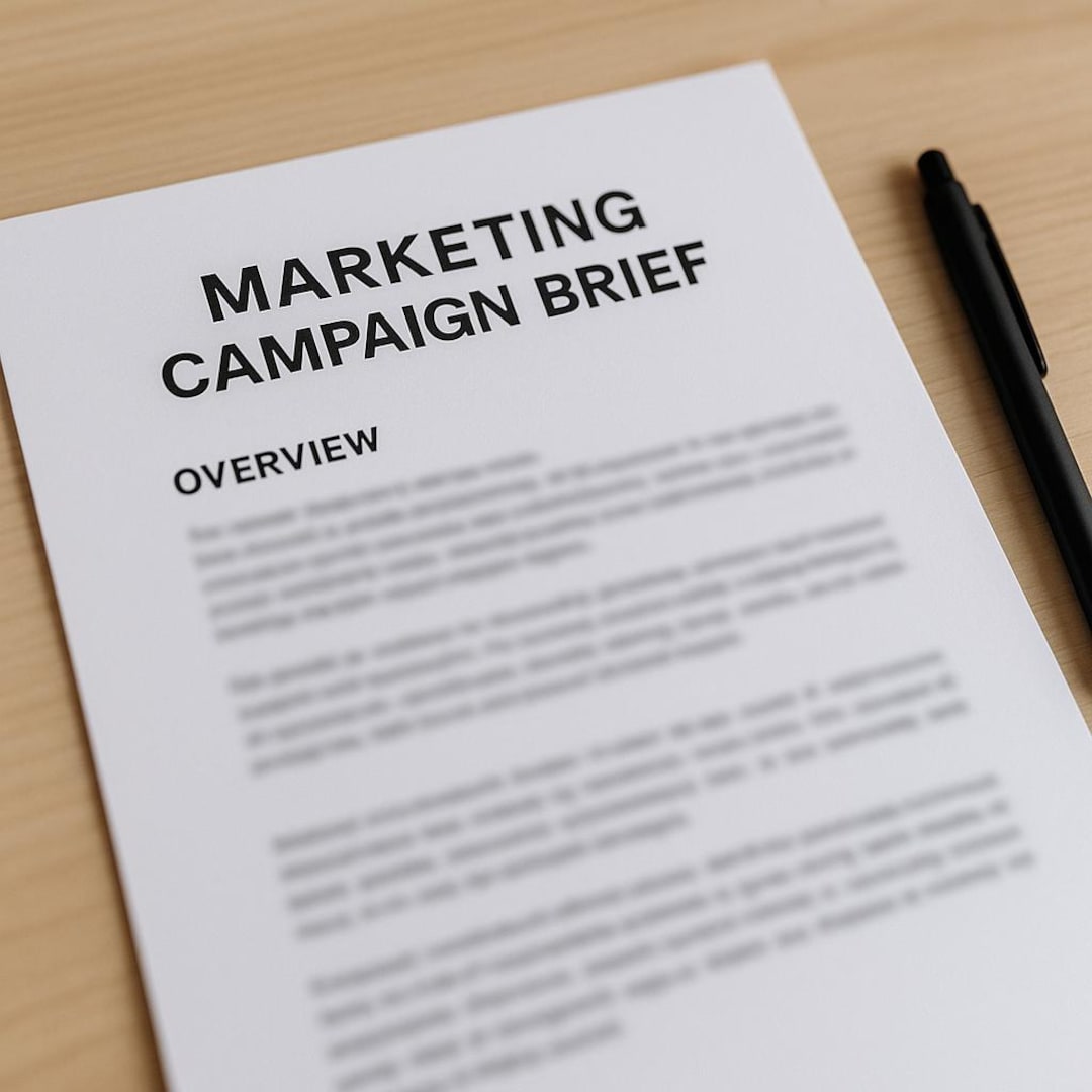 Marketing Campaign Brief Template - Etsy