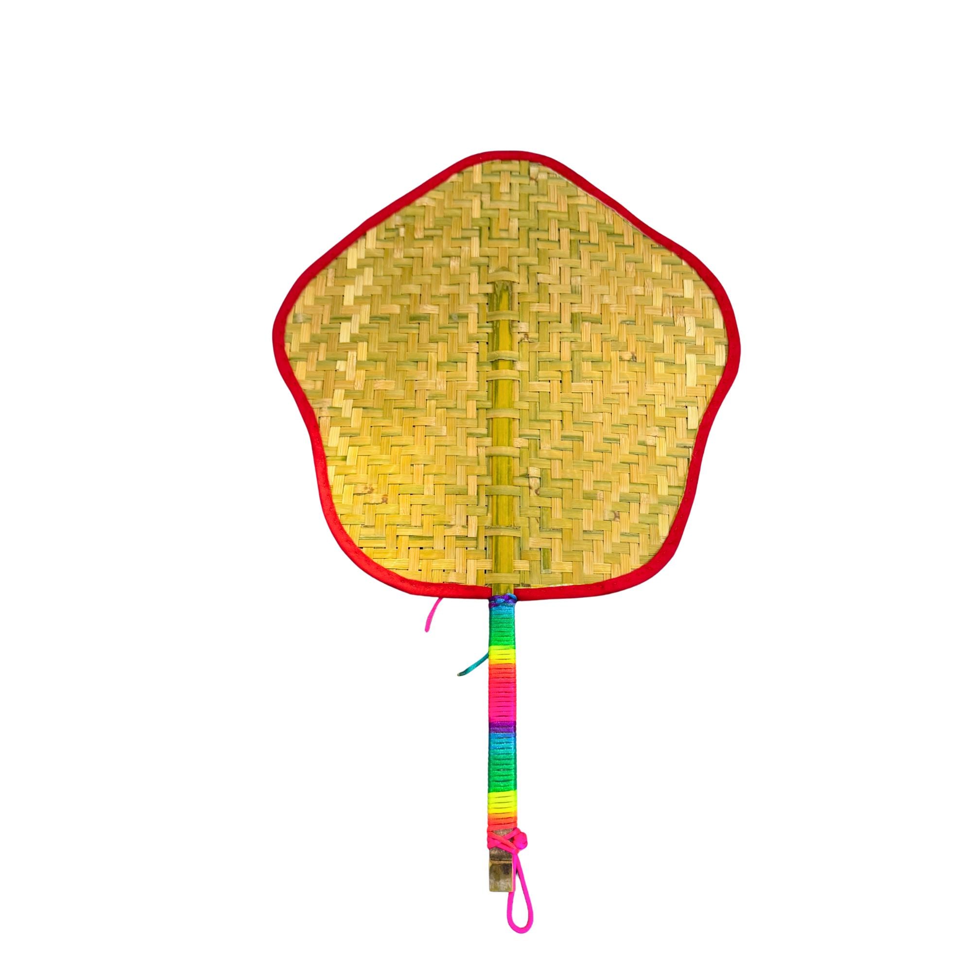 Handwoven Bamboo Fan, Traditional Woven Cooling Fan, Zen-style Handmade ...