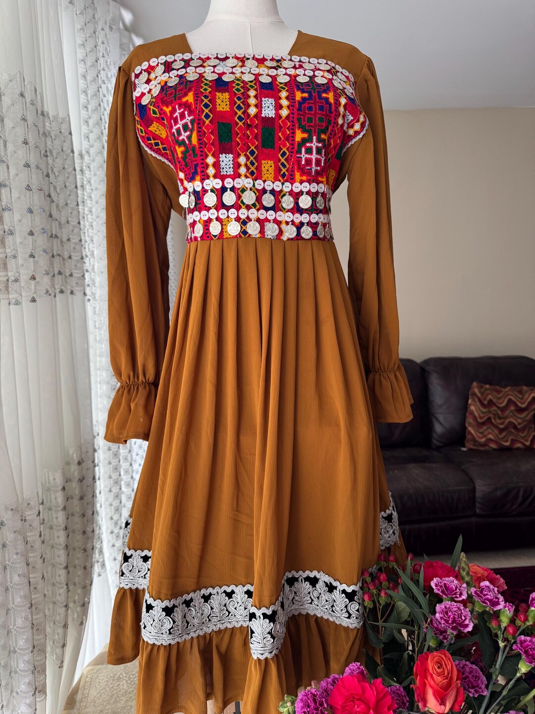 Copper Afghan Traditional Dress - Etsy