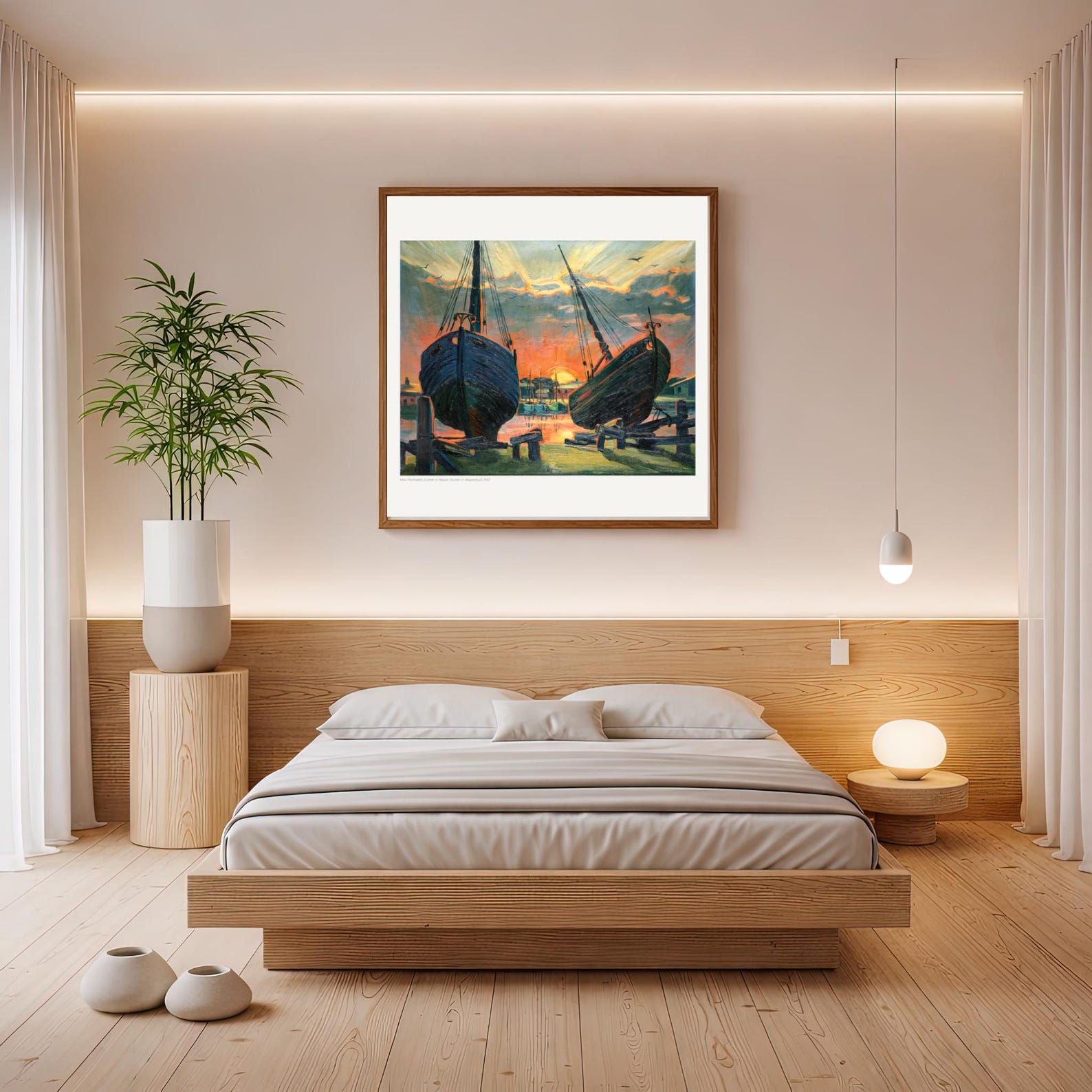 Max Pechstein – Cortador para Reparo (1933) | Impressão artística ...