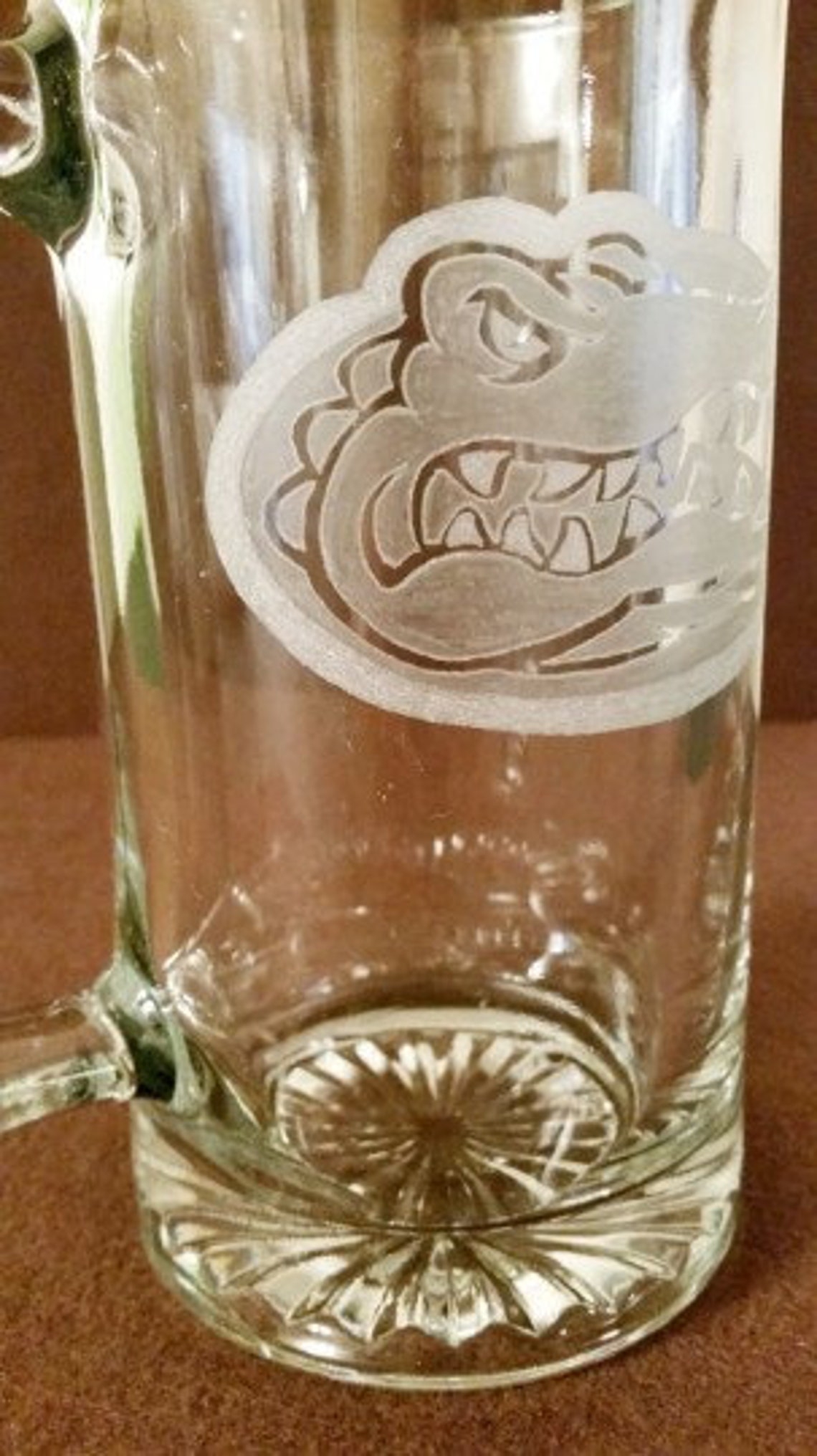 Fla. Gators Beer Stein/hand Etched - Etsy