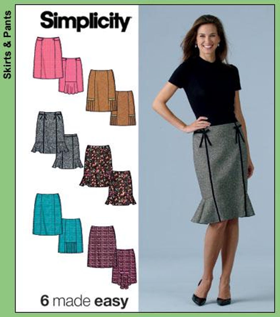 Simplicity 4787 Sewing Pattern Womens Skirt Pattern UNCUT Size 14 - 20 ...