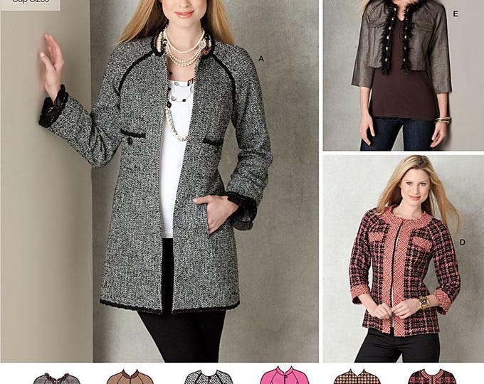 Simplicity 2057 Sewing Pattern Women's Coat Pattern UNCUT Size 12 - 20 ...