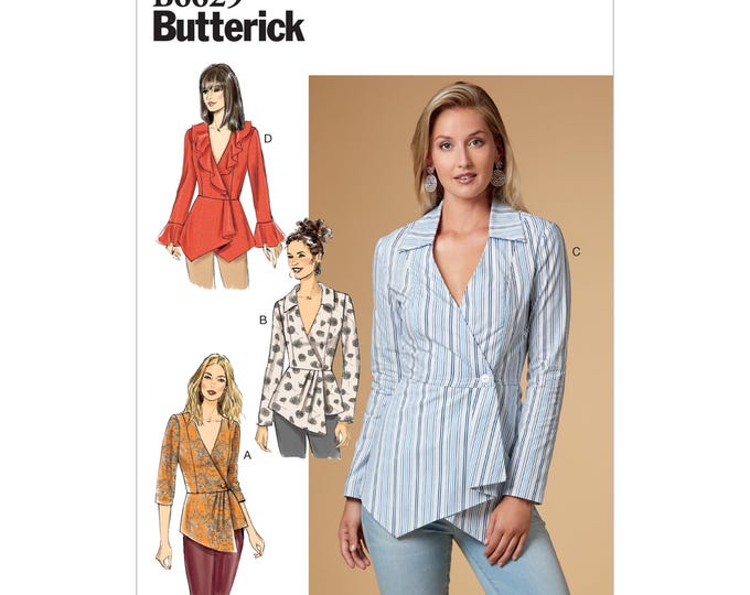 New Look 6952 Sewing Pattern Women Blouse Pattern UNCUT Size 8 - 18 ...