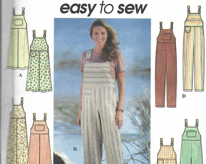 Simplicity 7969 Sewing Pattern Women Overall Pattern Dress Pattern ...