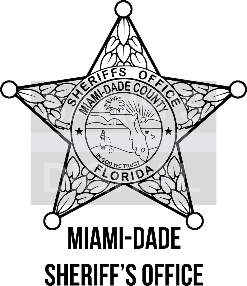 Sheriff Office Vector, Sheriff's Office SVG, 4 Versions - Etsy