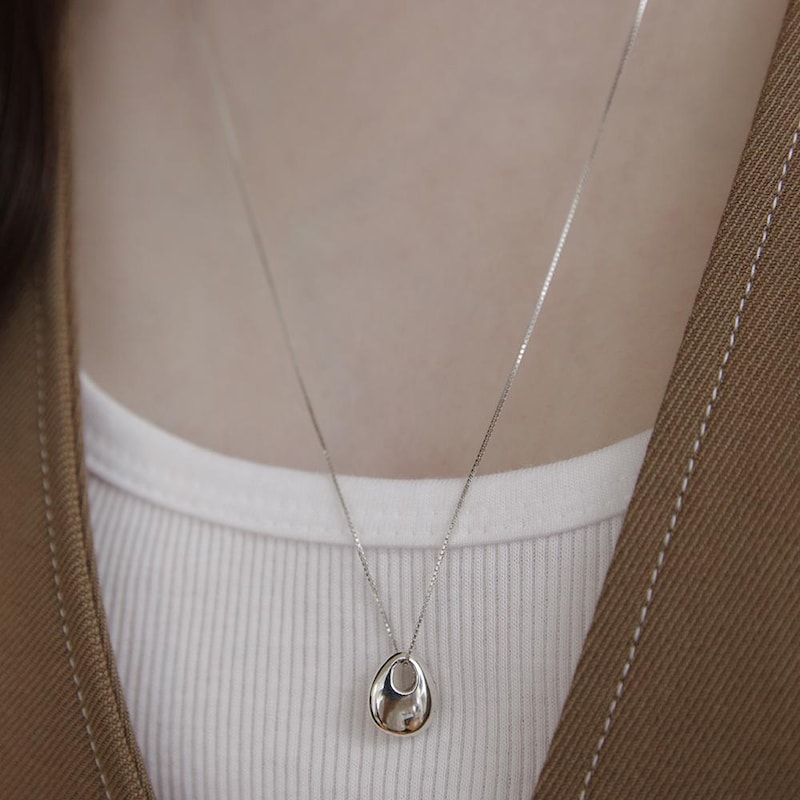 Womens Pebble Necklace - Etsy