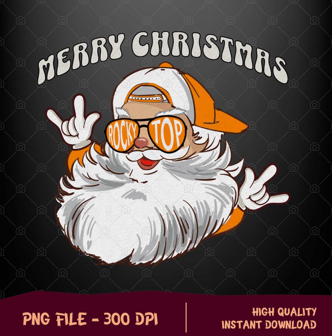 Merry Christmas Girly Santa Png, Christmas Sublimation Designs - Etsy