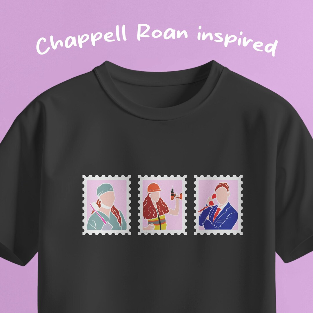 Chappell Roan Inspired T-shirt With Postage Stamp Design - Etsy