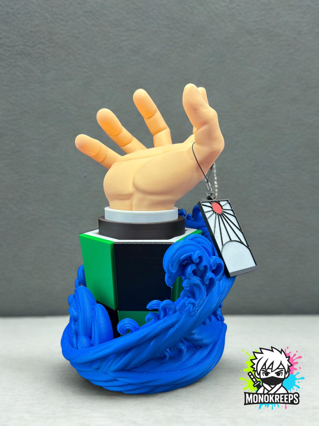 Anime Controller Holder: Water Breath Style, Gamer Desk Decor - Etsy