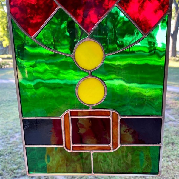 Large Stained Glass Panel - Etsy