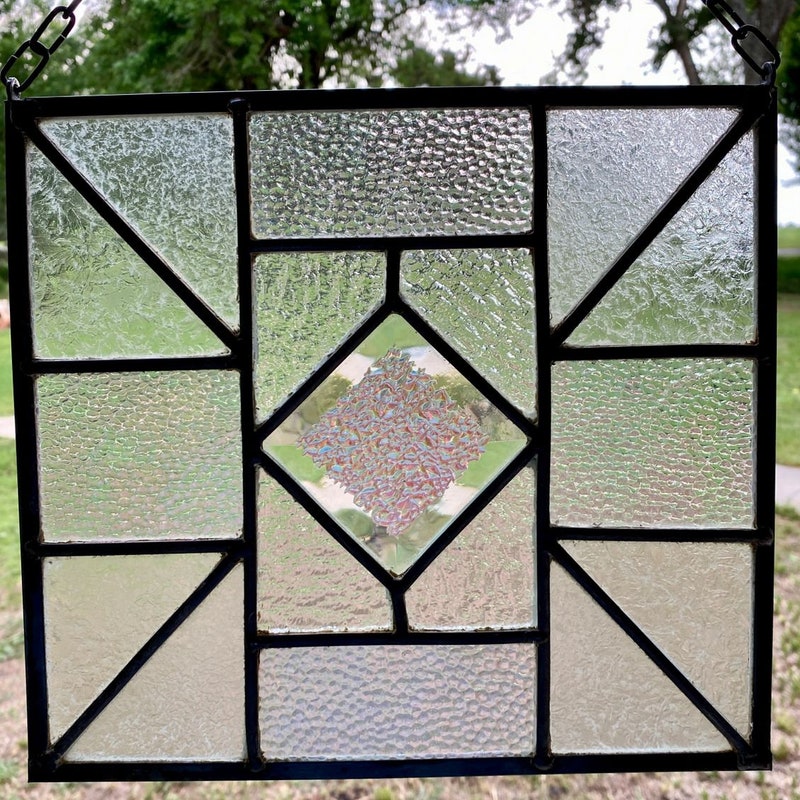 Leaded Glass Panel - Etsy