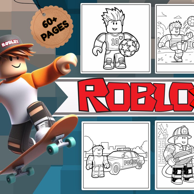 Roblox Printable - Etsy