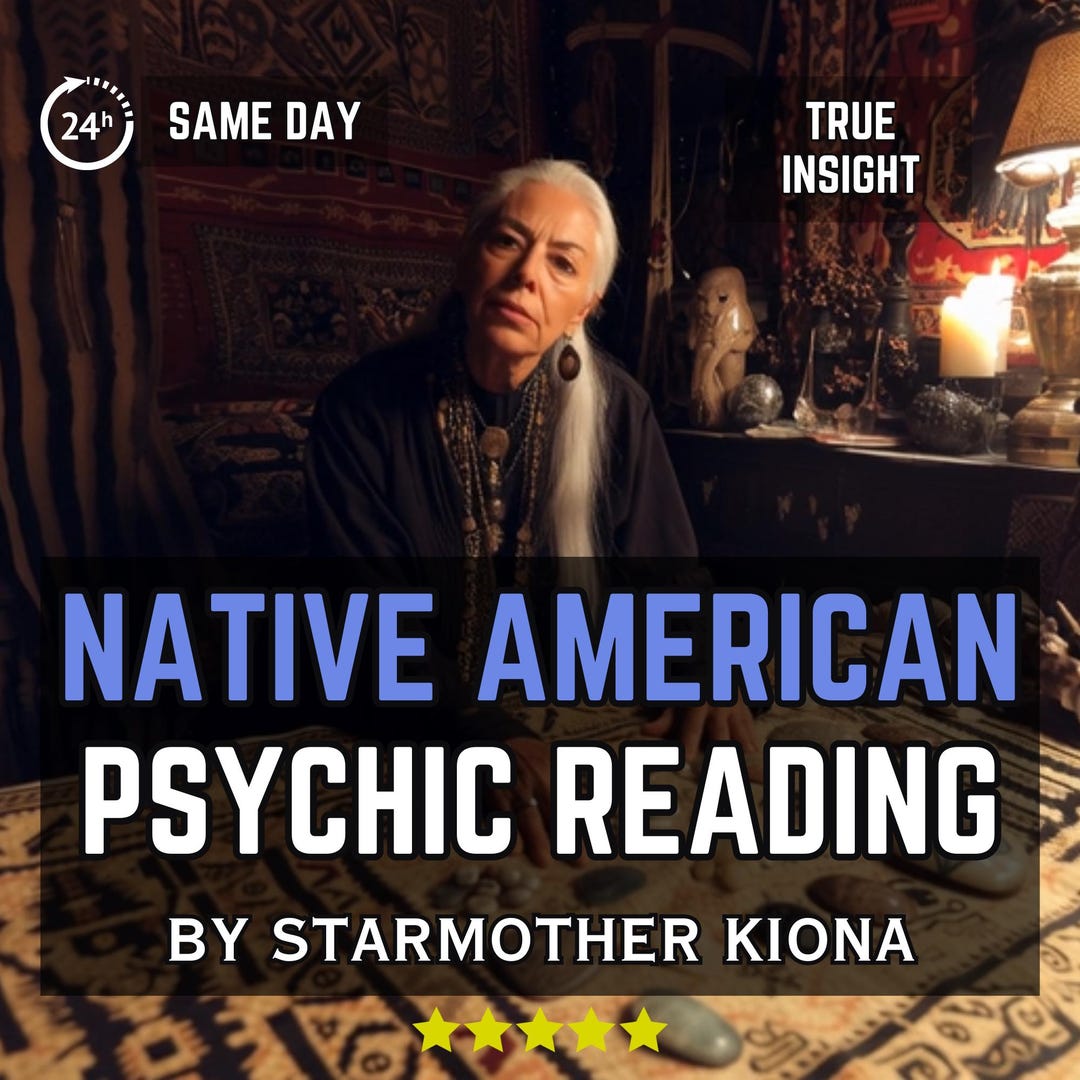 Native American Psychic Reading by Starmother Kiona | Ancestral Wisdom ...